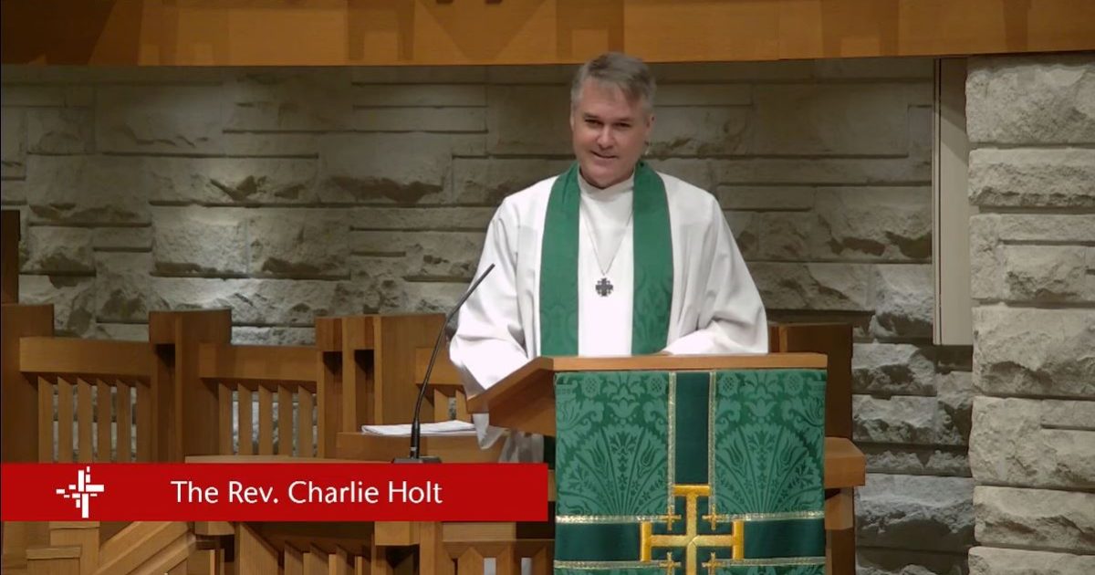 Stewardship of Responsibility | The Rev Charlie Holt